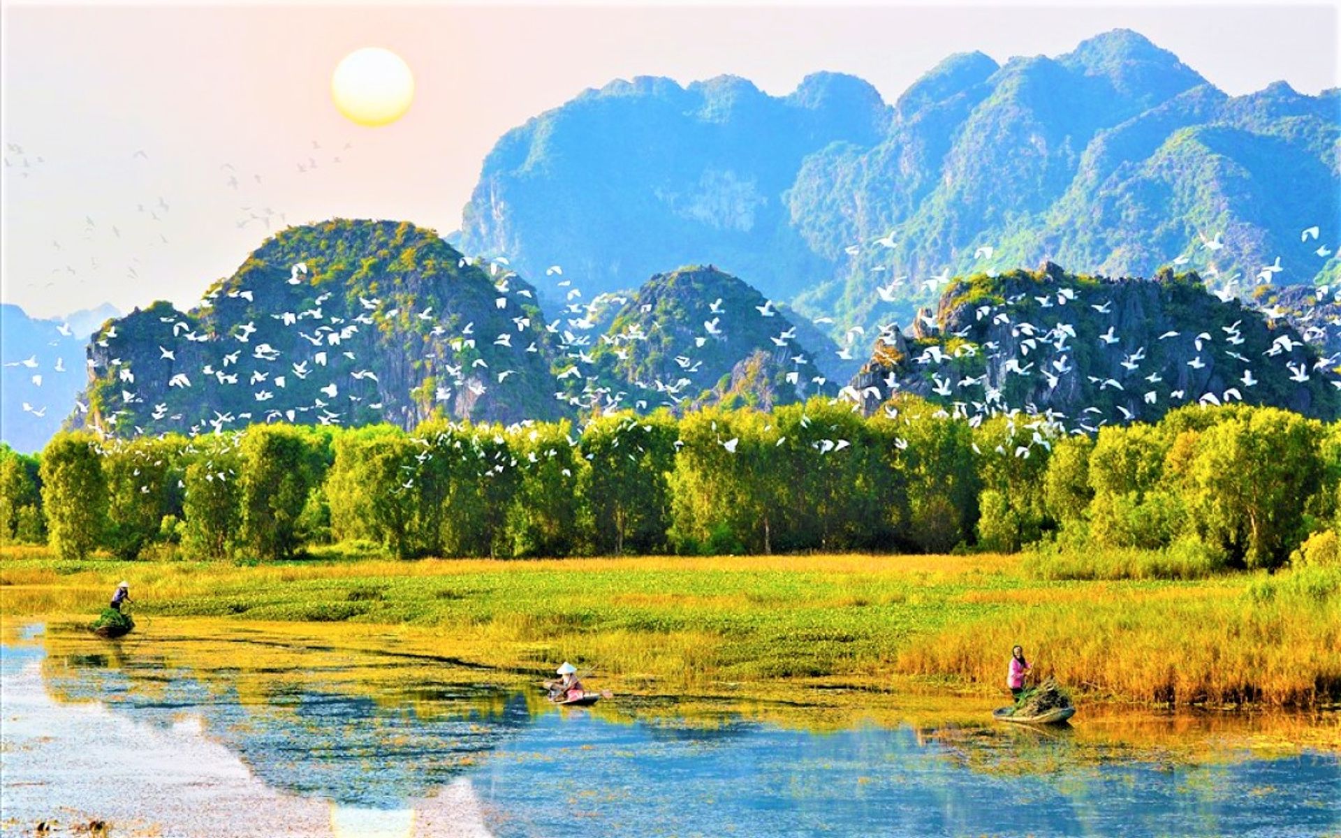 Kinh nghiệm du lịch Thung Nham Ninh Bình chi tiết | Justfly.vn