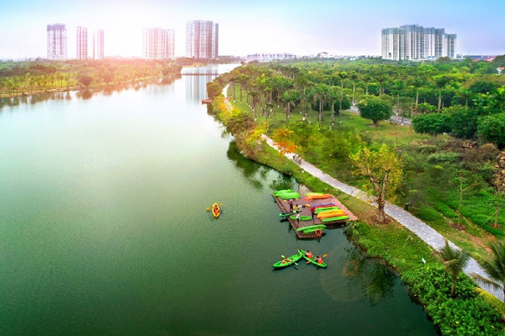 Ecopark Hà Nội - Điểm dã ngoại cuối tuần hấp dẫn | Justfly.vn