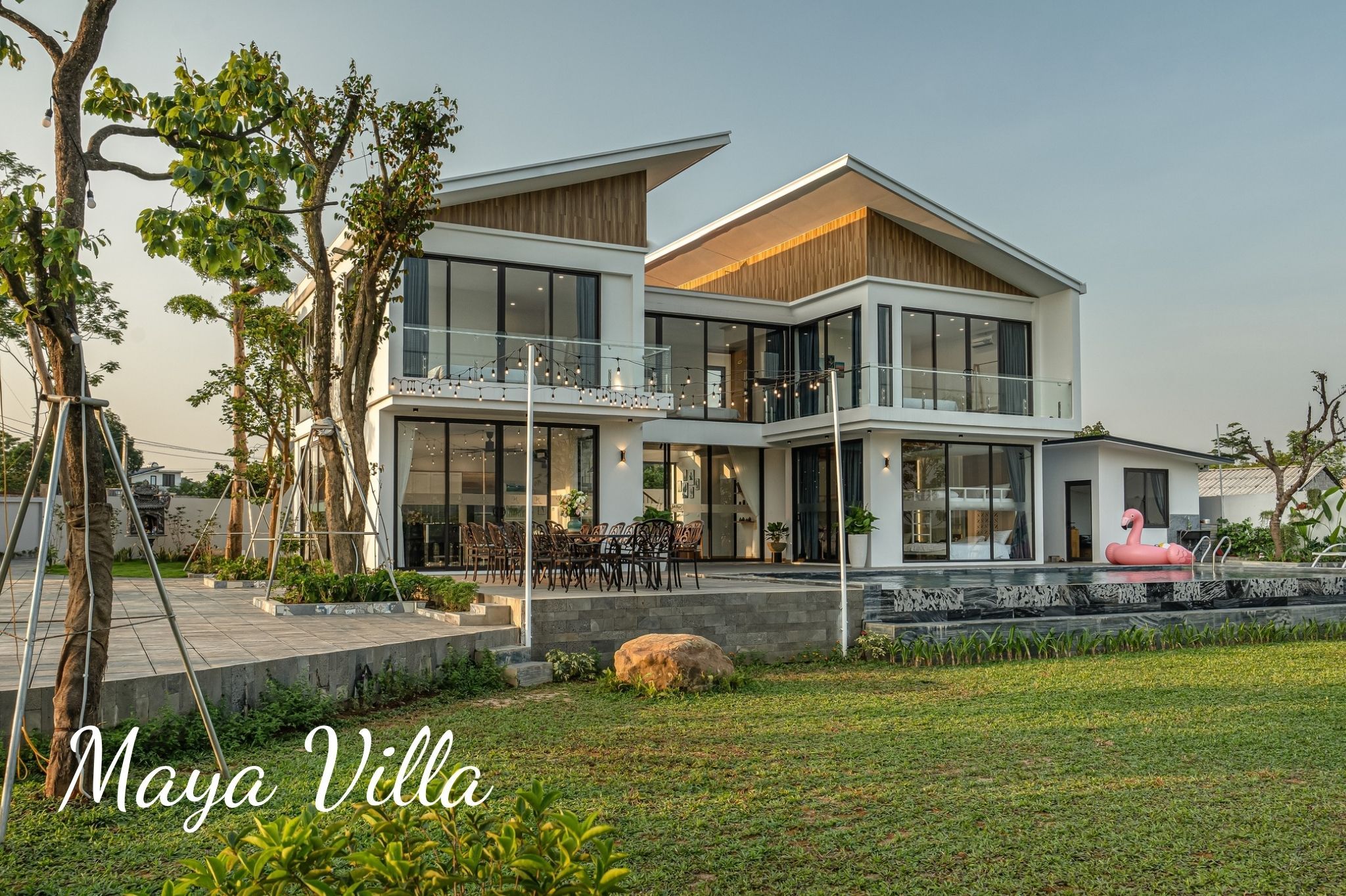 Maya Villa tại Vân Hòa Ba Vì | Justfly.vn